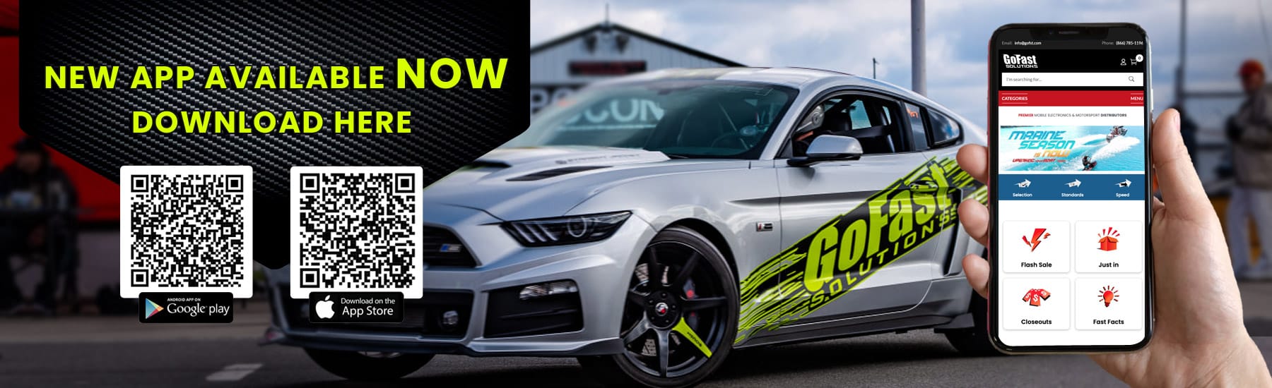 New app available now – GoFast Solutions